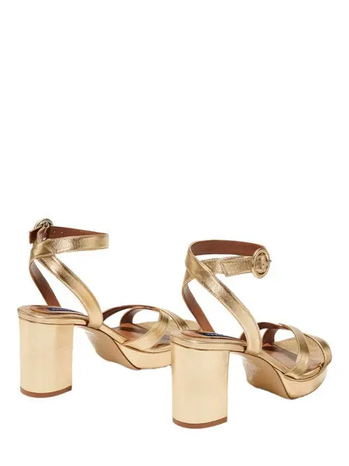 MARGAUX LONNBERG Platform Sandal - Gold