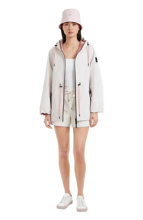 Rudsak Sophie Short Hooded Rain Trench