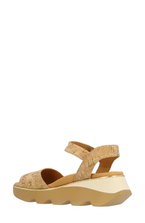 L'AMOUR DES PIEDS Halsten Sandal - Natural/ Gold