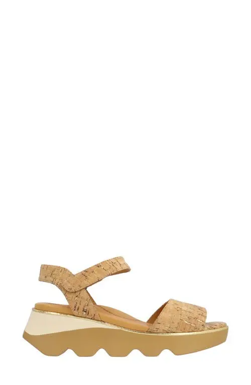 L'AMOUR DES PIEDS Halsten Sandal - Natural/ Gold