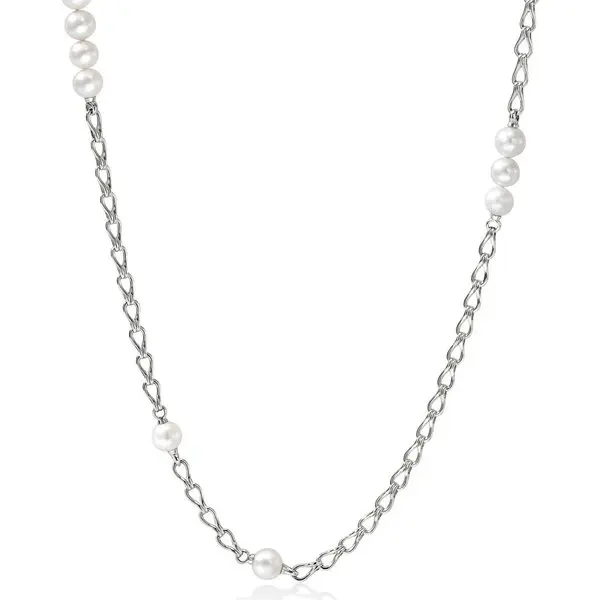 John Hardy Surf Link Necklace - Sterling Silver