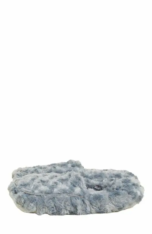WARMIES Curly Plush Slippers - Gray