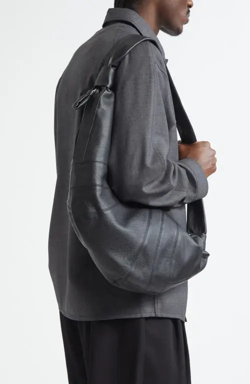 LEMAIRE Large Croissant Leather Shoulder Bag