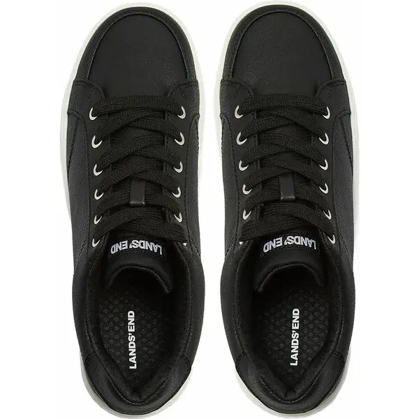 LANDS' END All Day Comfort Sneakers - Black