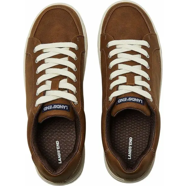 LANDS' END All Day Comfort Sneakers - Brown