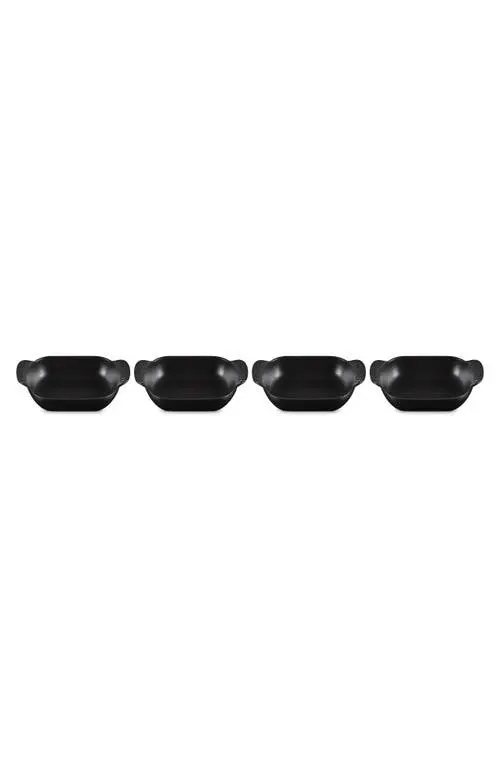 LE CREUSET Gourmand Set Of 4 1/3-quart Enamel Cast Iron Rectangular Baker