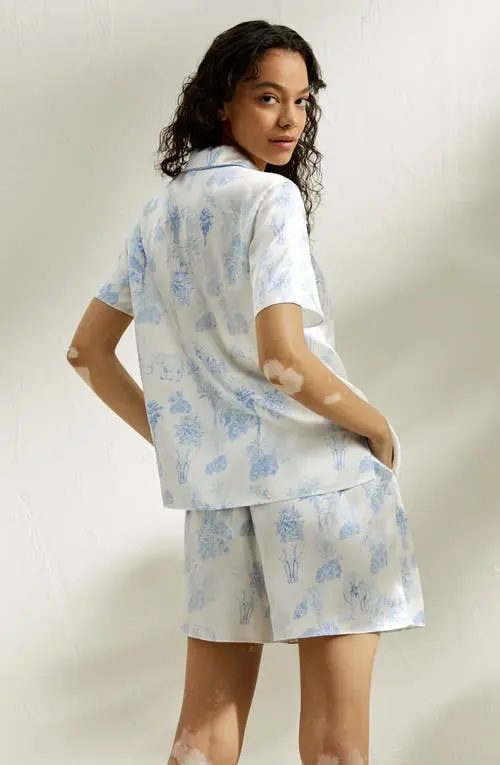Lilysilk La Terra Short Silk Pajama Set