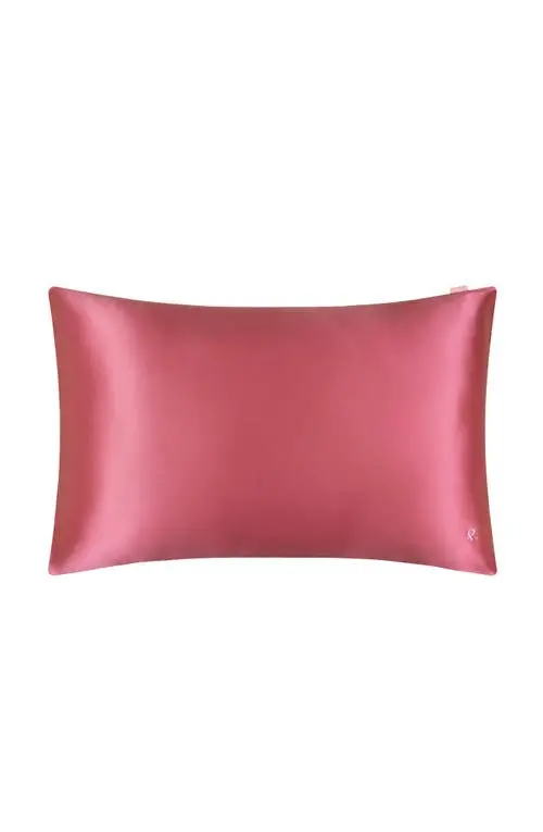 Lilysilk Hope's Comfort Silk Pillowcase - Ruby Pink