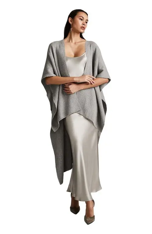 Voz Alpaca Duster - Light Grey