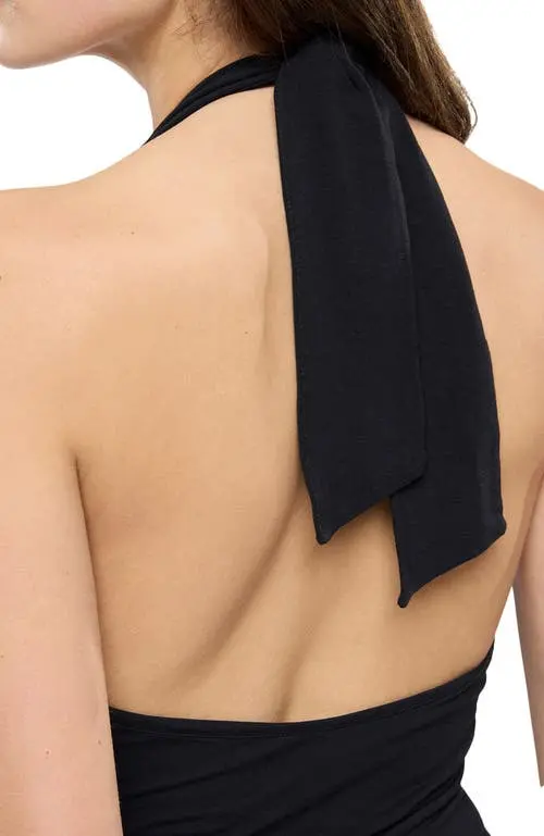 Another Tomorrow Halter Bodysuit