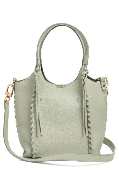 Sam Edelman Sylvia Mini Leather Crossbody Bag - Sage