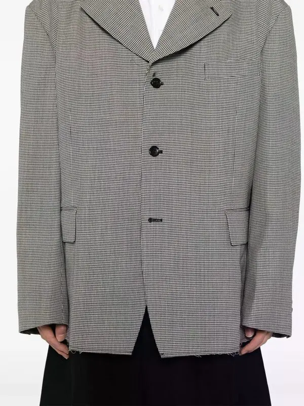 Comme Des Garçons Single-breasted Blazer
