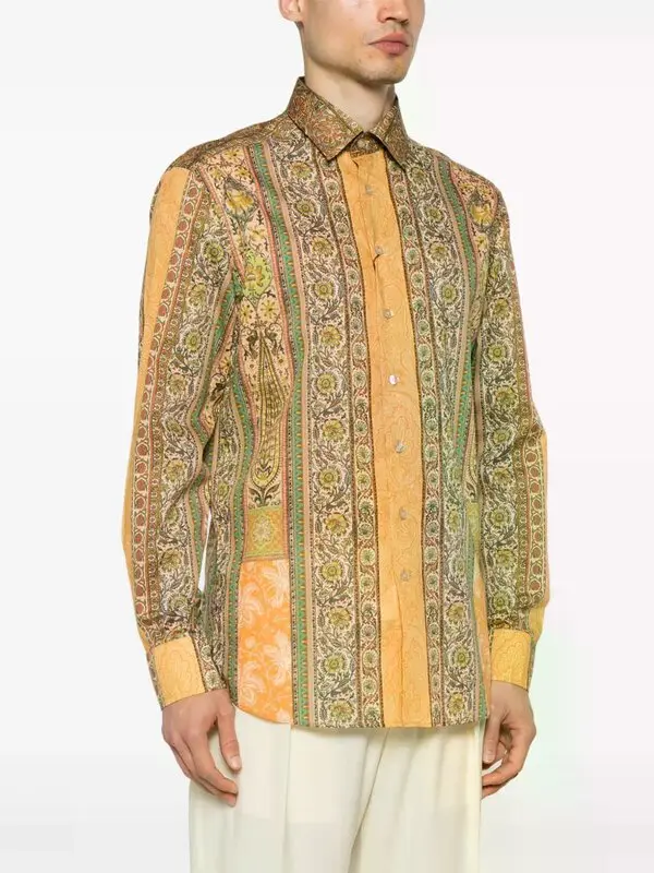 Etro Printed Cotton Shirt