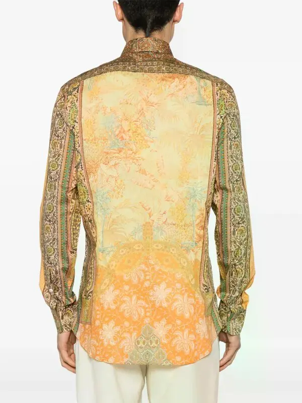 Etro Printed Cotton Shirt