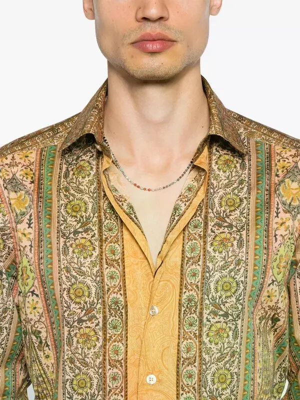 Etro Printed Cotton Shirt