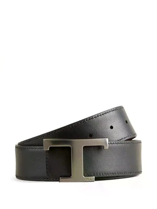TOD'S T Timeless Reversible Belt - Brown
