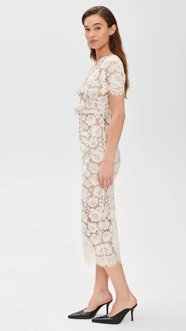aphrodite midi dress beige Aphrodite Midi Dress