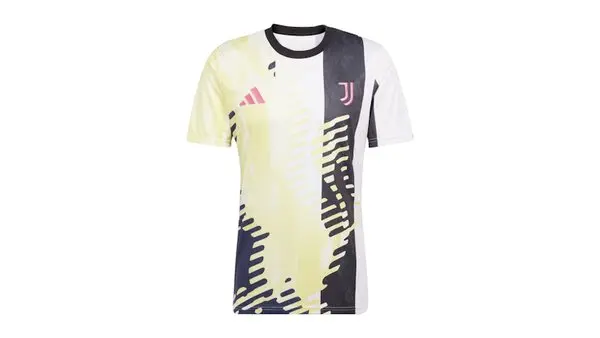 Adidas Juventus 24/25 Prematch Jersey - Pure Sulfur/black/legend Ink