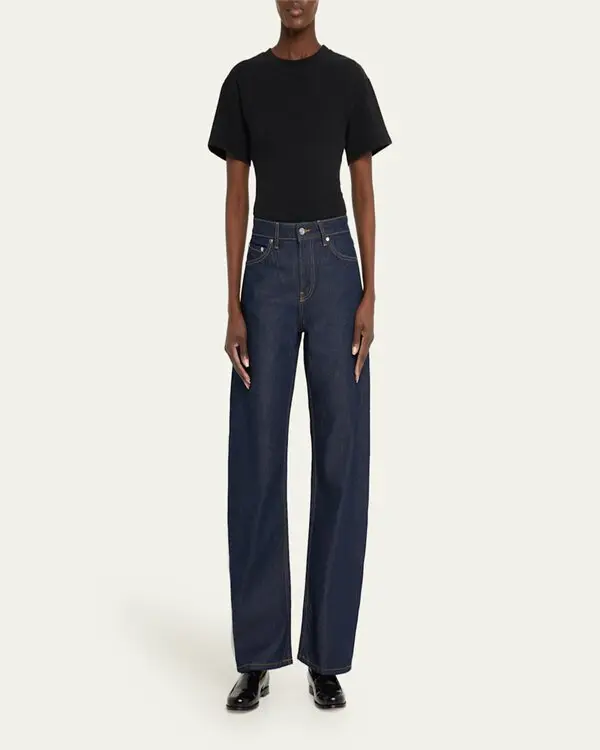 EB DENIM Eero Slim Fit T-shirt - Tar