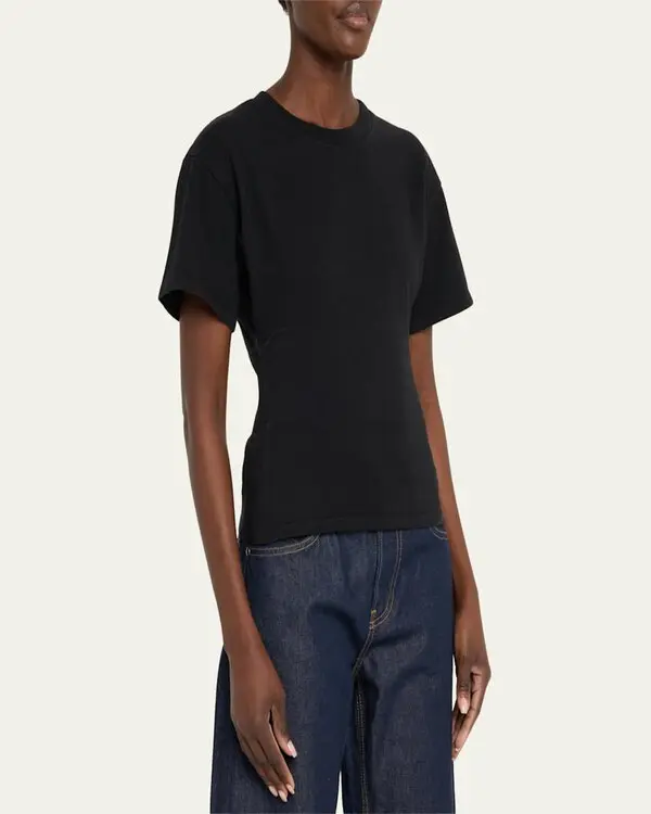 EB DENIM Eero Slim Fit T-shirt - Tar