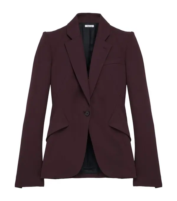 Alexander McQueen Wool Single-breasted Blazer