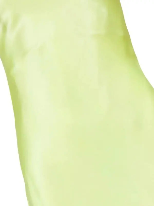 FLEUR DU MAL Silk Dress - Green
