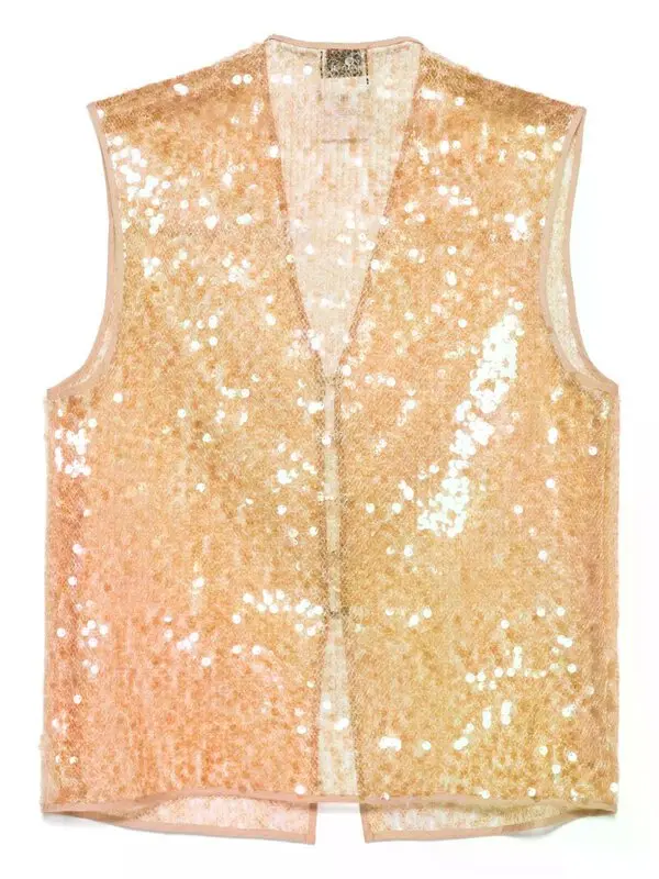 ALYSI Sequin-embellished Top