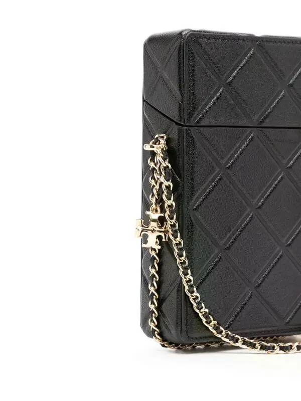 Tory Burch Fleming Phone Crossbody Bag - Black