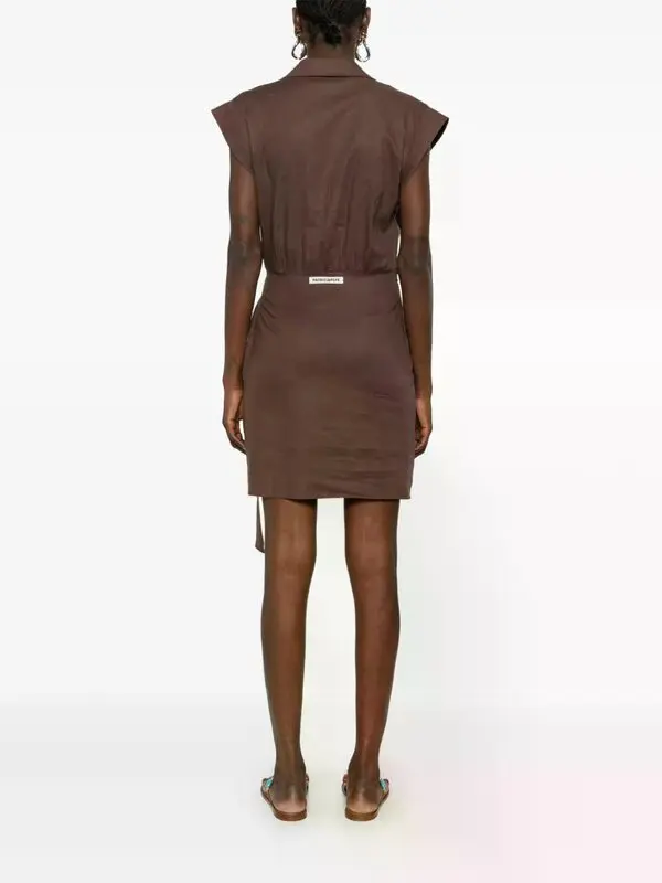 Patrizia Pepe Wrap Mini Dress