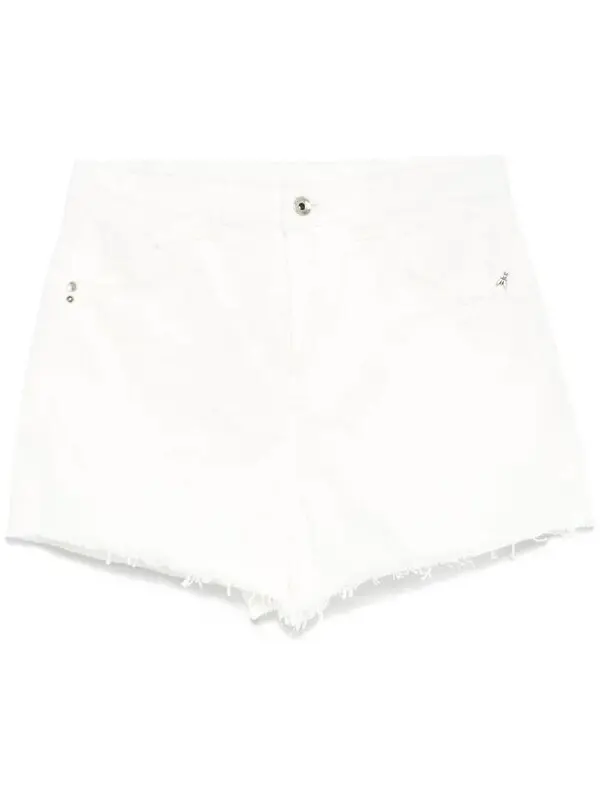 Patrizia Pepe Denim Shorts - White