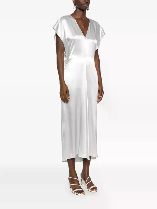 Patrizia Pepe Satin Midi Dress