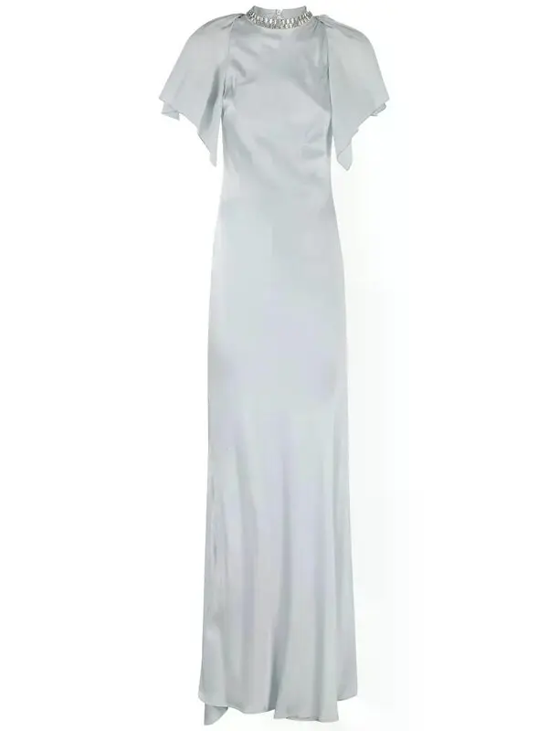 Amen Satin Maxi Dress