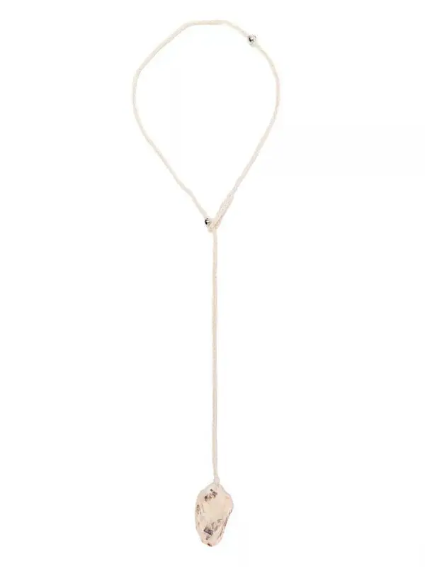 Our Legacy Crochet Catch Necklace - Neutrals