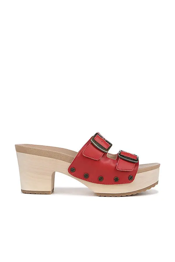 Dr. Scholl'S Original Vibe Wood-bottom Sandals