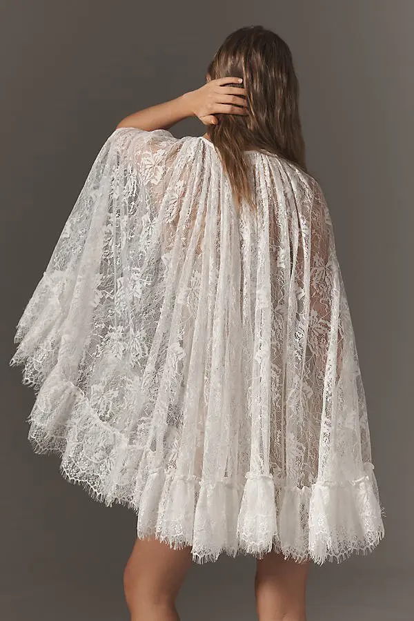 Hemant & Nandita Lace Cape
