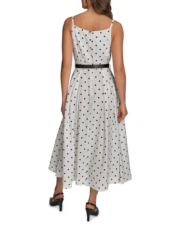 Donna Karan New York Linen Blend A-line Dress
