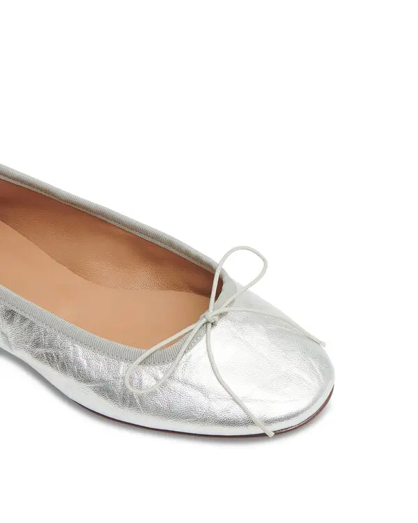 MANSUR GAVRIEL Dance Ballerina Flats - Silver
