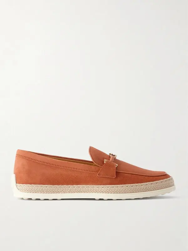 TOD'S Gomma Suede Loafers