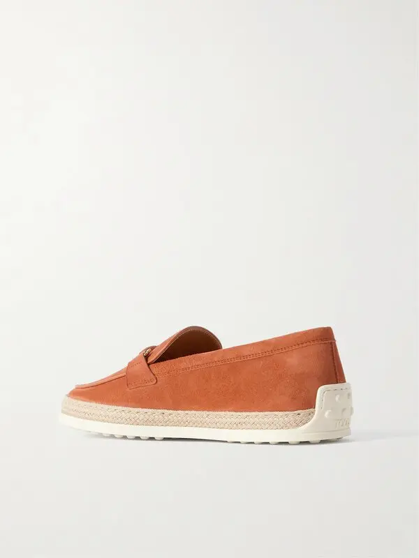 TOD'S Gomma Suede Loafers