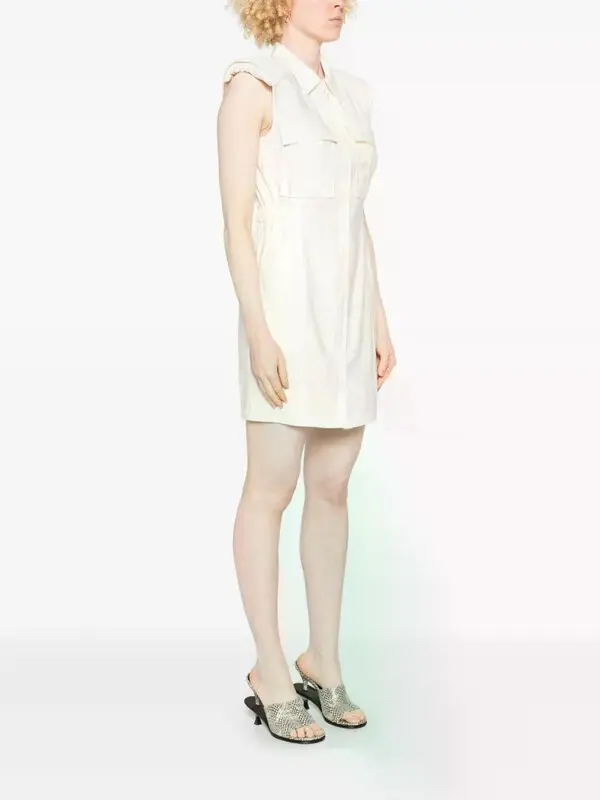 Patrizia Pepe Logo-embroidered Mini Dress