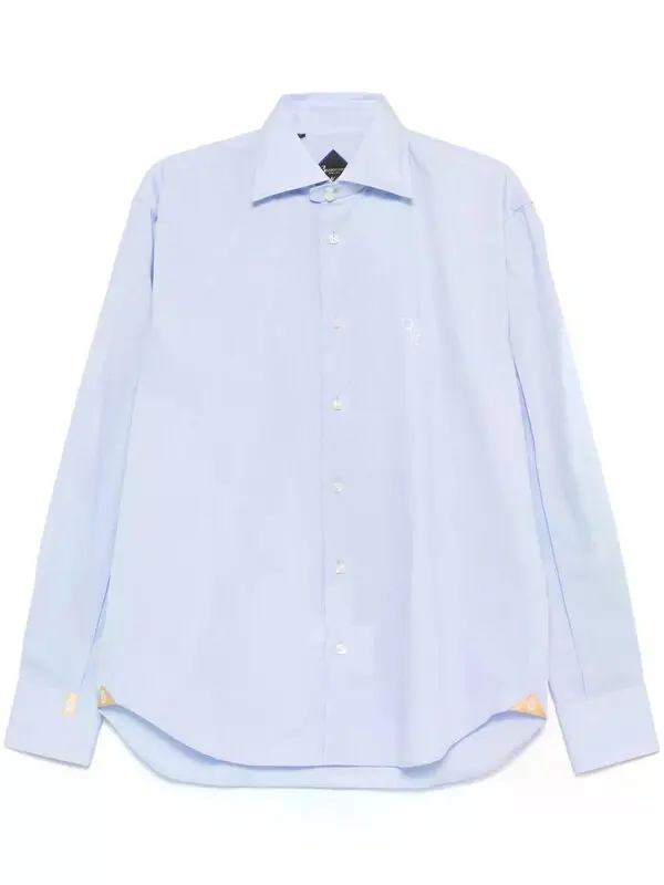 BILLIONAIRE Logo-embroidered Shirt