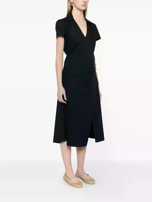 Patrizia Pepe Wrap Midi Dress