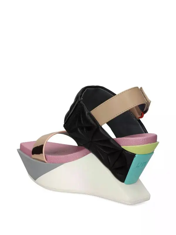 United Nude 100mm Delta Sandals - Black