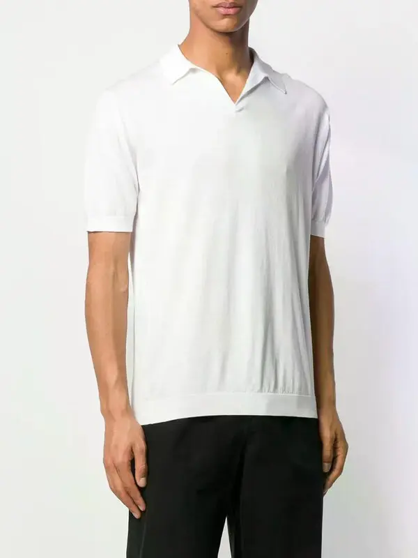 John Smedley Noah Polo Shirt - White
