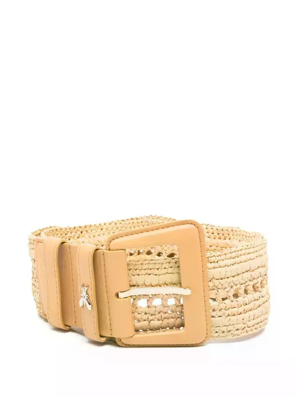 Patrizia Pepe Braided Belt - Neutrals