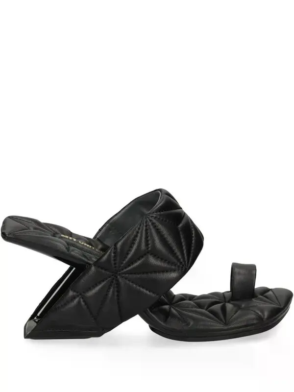 United Nude 80mm Loop Hi Puffy Sandals - Black