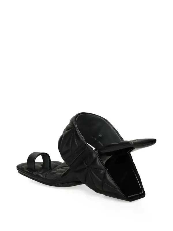 United Nude 80mm Loop Hi Puffy Sandals - Black