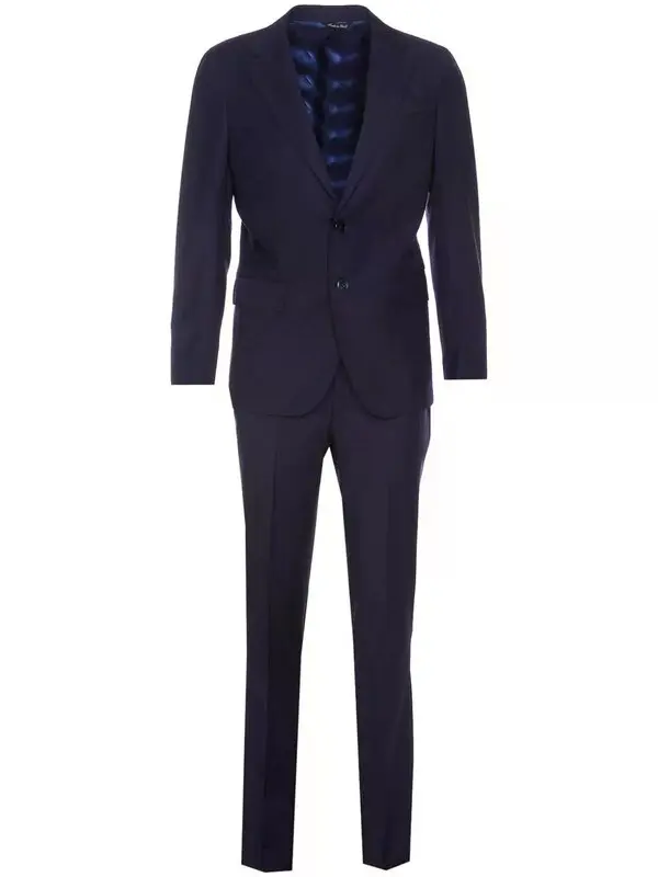 COLAMARINO Cotton Two-piece Suit - Blue
