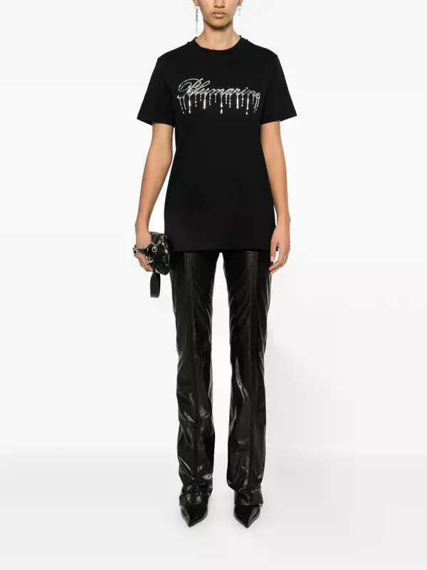 Blumarine Raised-logo T-shirt