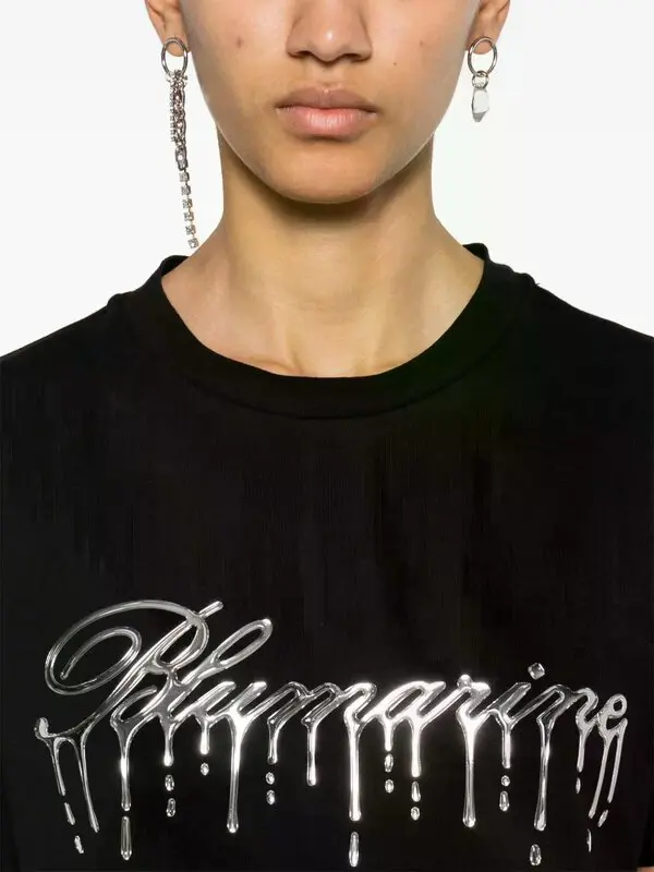 Blumarine Raised-logo T-shirt